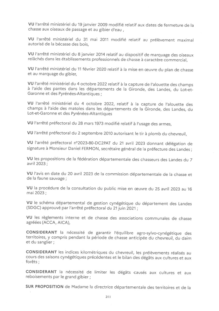 ACCA Escource Règlementation ouverture et clôture de la chasse ACCA ... ACCA Escource Règlementation ouverture et clôture de la chasse ACCA ...